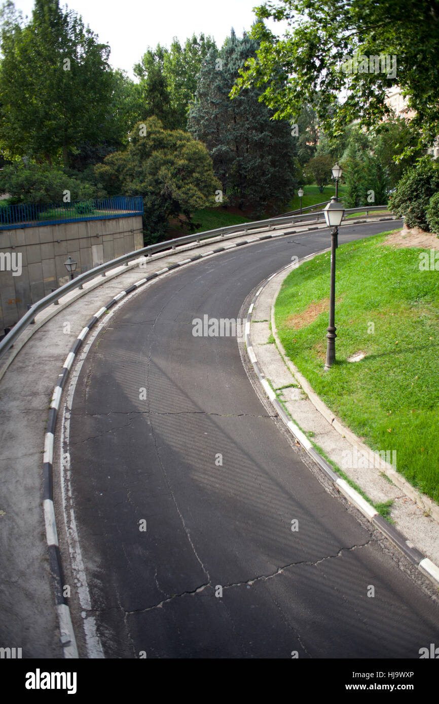 park, asphalt, road, street, intent, beautiful, beauteously, nice ...