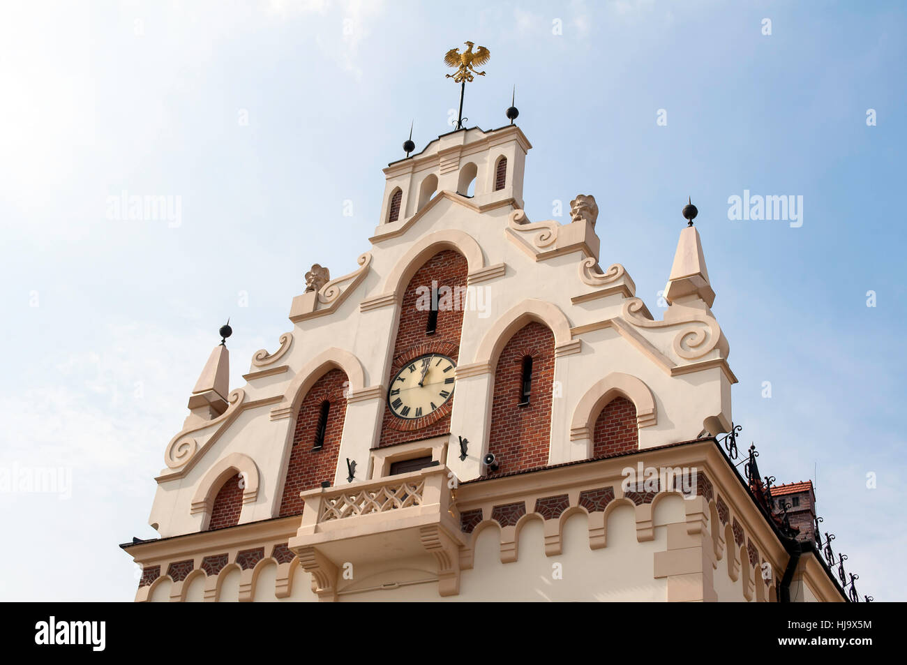 detail, clock, facade, style of construction, architecture ...