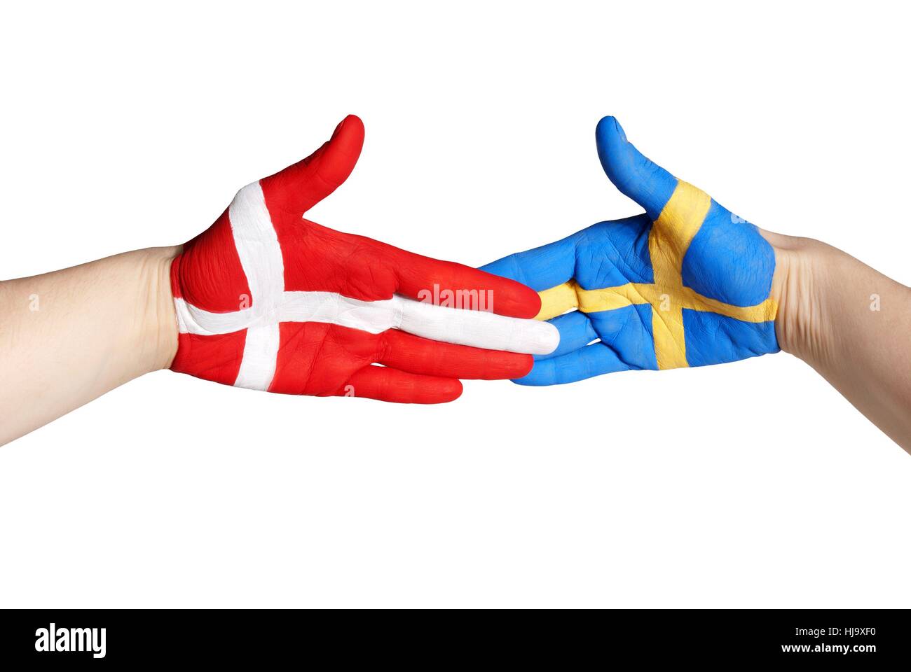 Danish handshake hi-res stock photography and images - Alamy