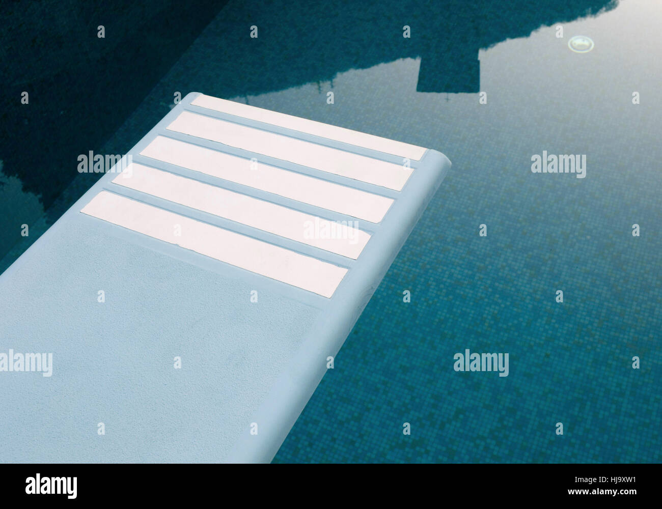Diving board swimming pool hi-res stock photography and images - Alamy