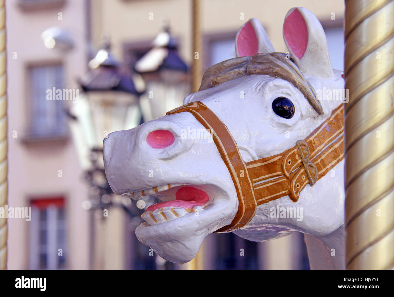 horse, carousel, neigh, historical, ride, horse, wood, parish fair ...