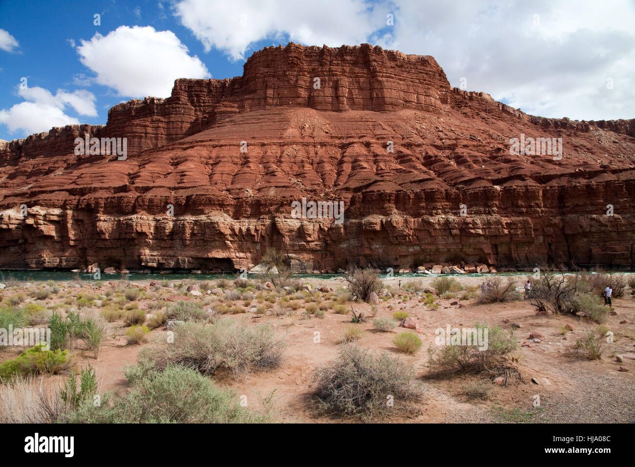 ravine, arizona, Canyon, river, water, blue, big, large, enormous ...