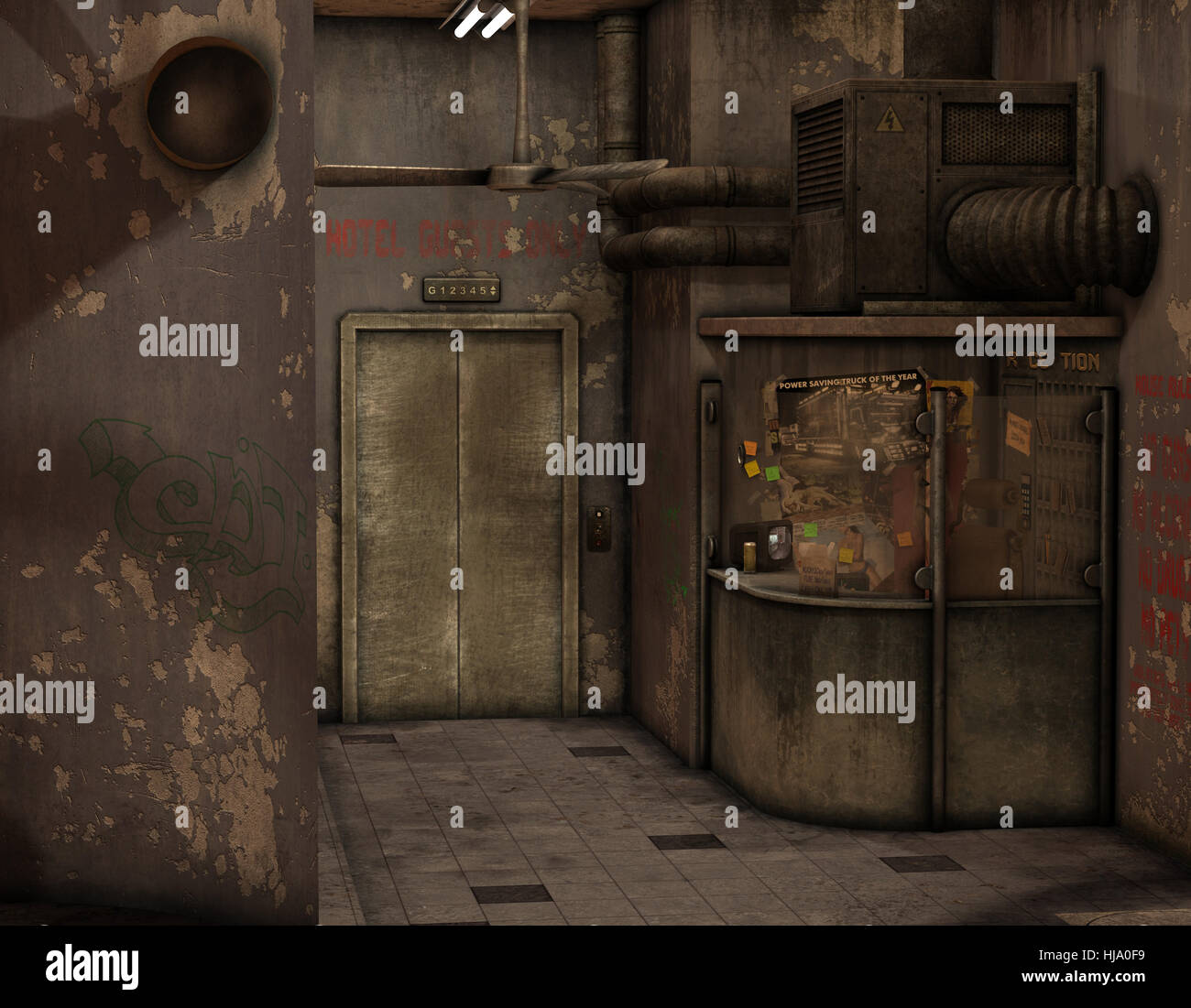 elevator, lift, hotel, reception, backdrop, background, elevator, lift ...