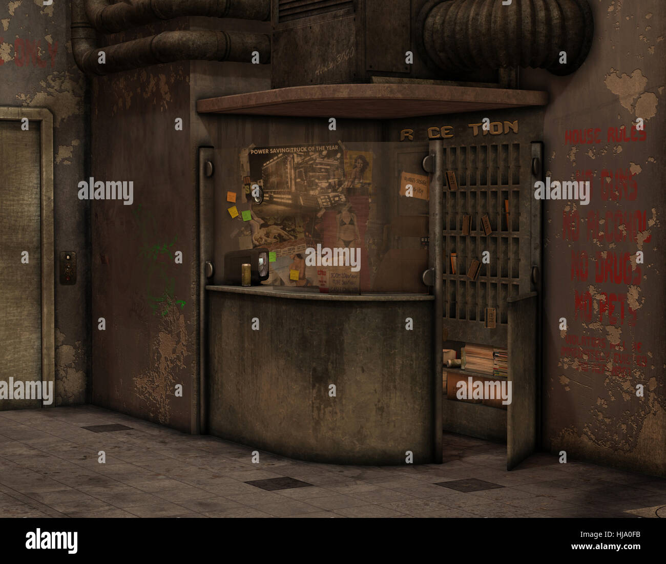 elevator, lift, hotel, reception, backdrop, background, elevator, lift ...