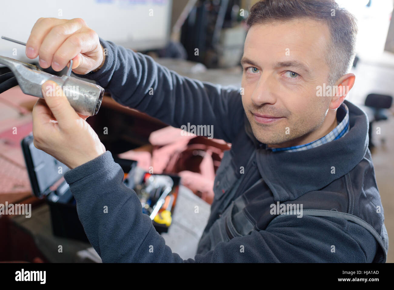 Work garage hi-res stock photography and images - Alamy