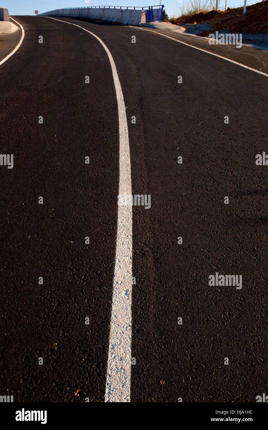 asphalt, blacktop, road, street, blue, horizon, ground, soil, earth ...