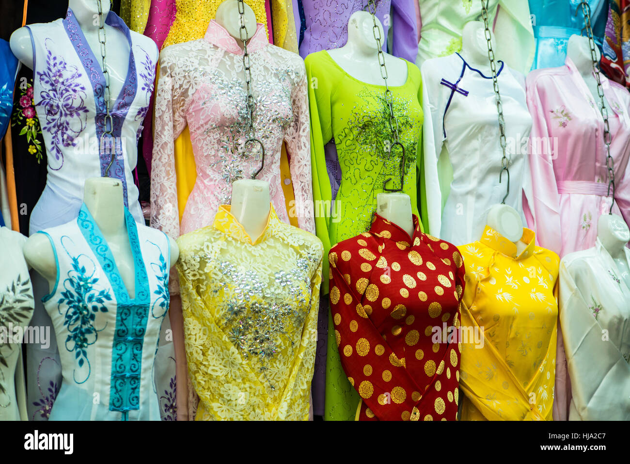 Silk goods hi-res stock photography and images - Alamy
