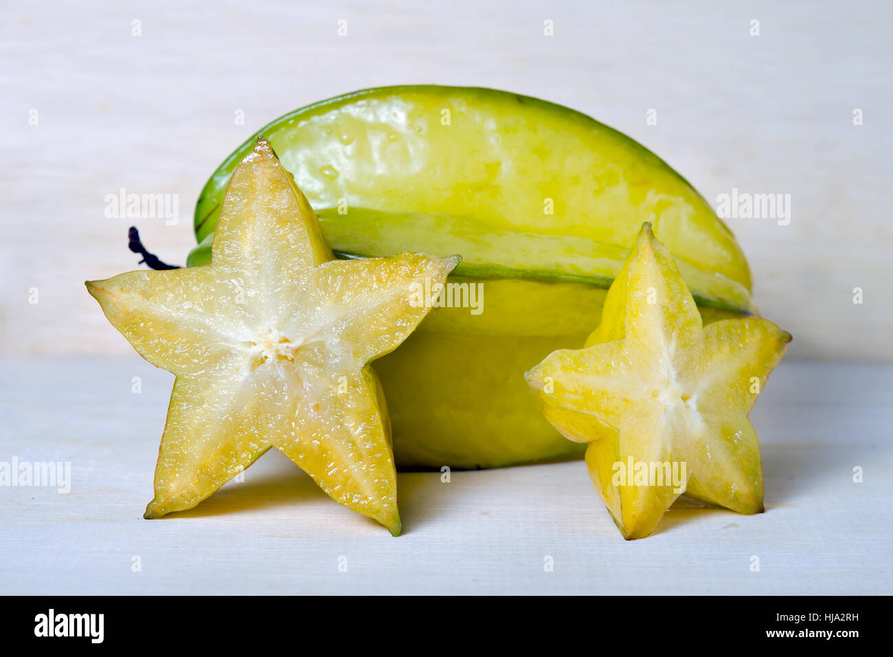 Star apple fruit (Also known as Carambola, starfruit, Averrhoa apple ...