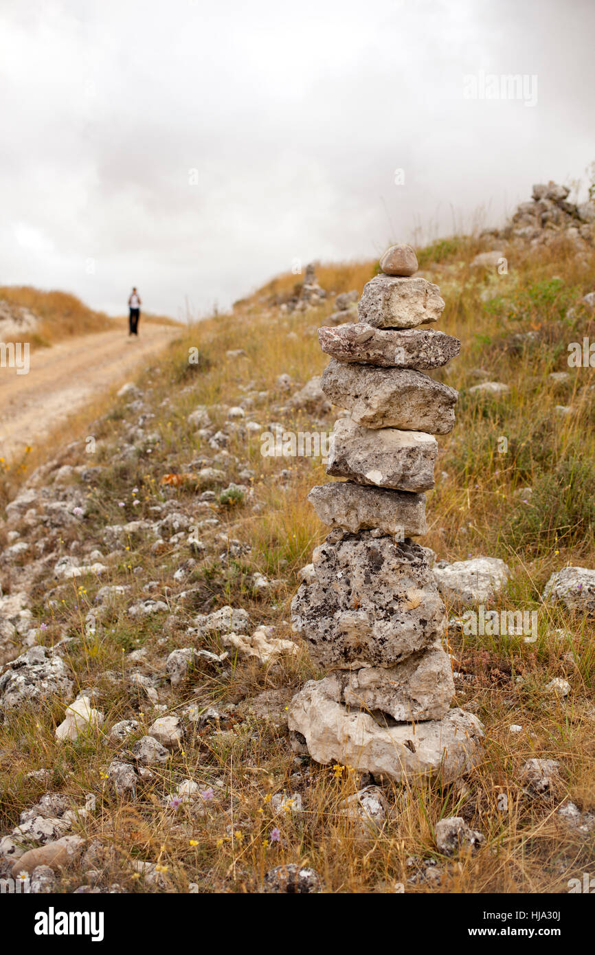 pilgrim, scenery, countryside, nature, woman, holiday, vacation ...