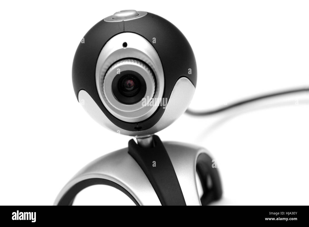 Webcam isolated on white background Stock Photo - Alamy