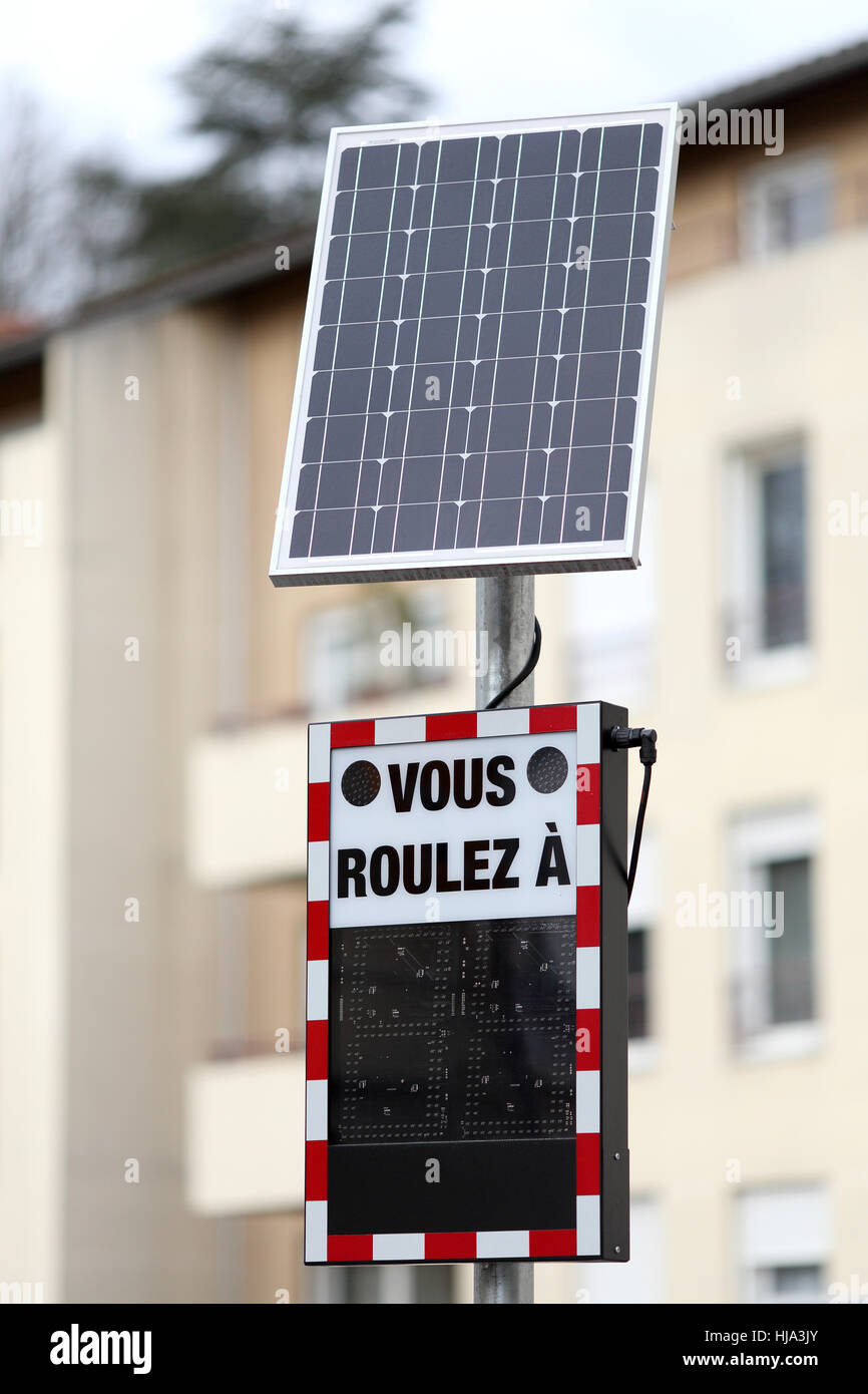 Solar traffic radar hi-res stock photography and images - Alamy