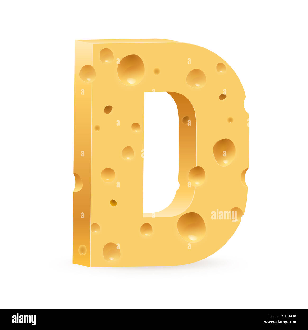Letter d cheese hi-res stock photography and images - Alamy