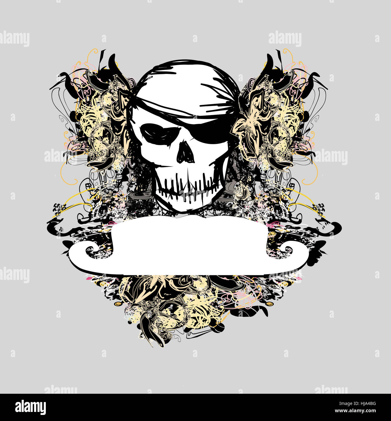 death, portrait, skull, halloween, retro, warning, icon, pirate, danger ...