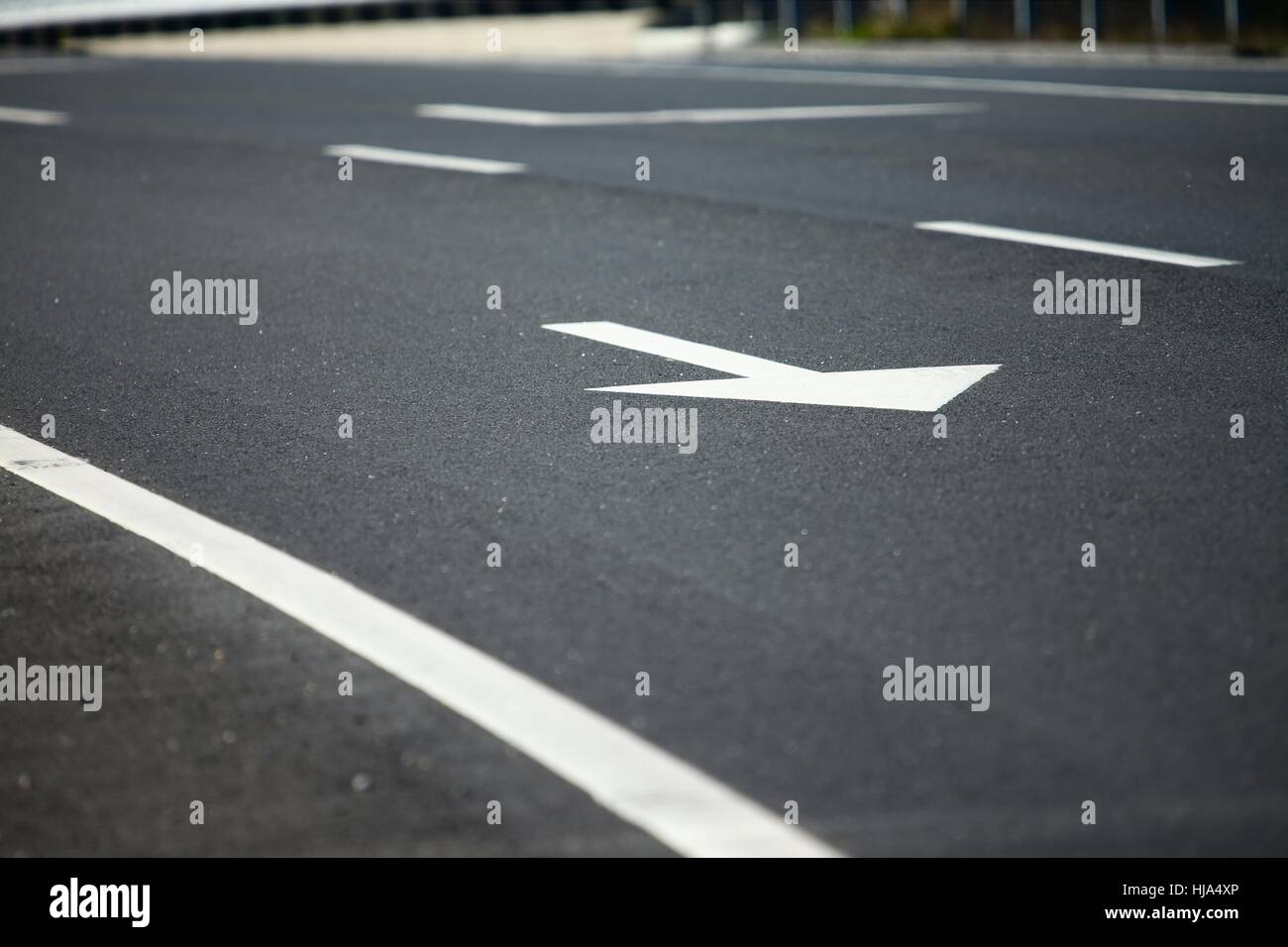 pavement, asphalt, sign, straight, arrow, road, street, pictogram ...