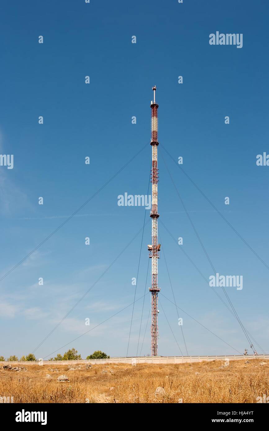 sign, signal, tower, communication, radio, transmitter, television, tv ...