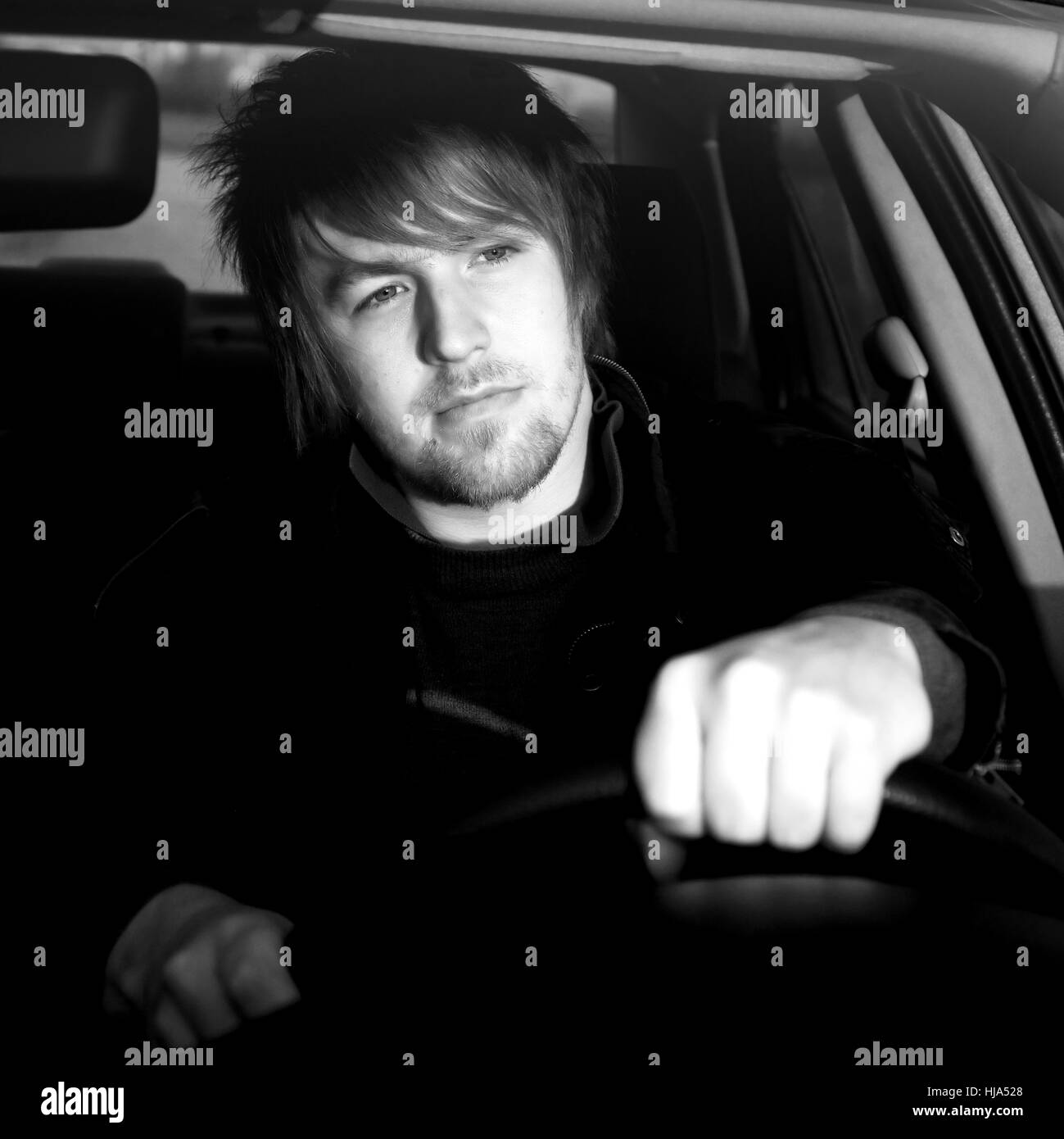 Strict male Black and White Stock Photos & Images - Alamy