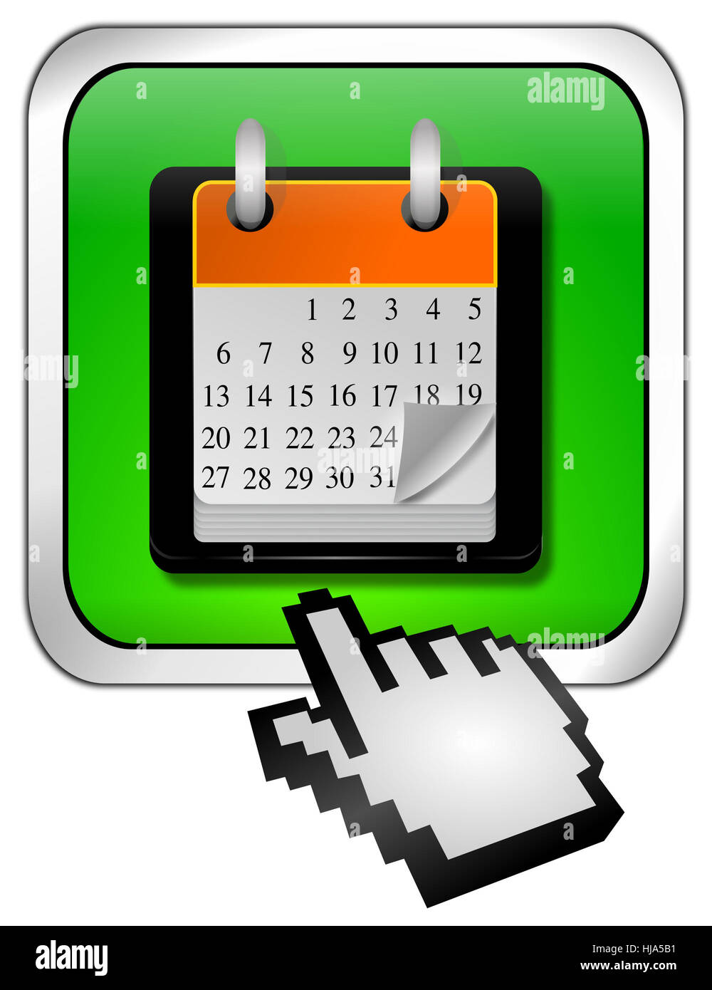 Months illustration hi-res stock photography and images - Alamy