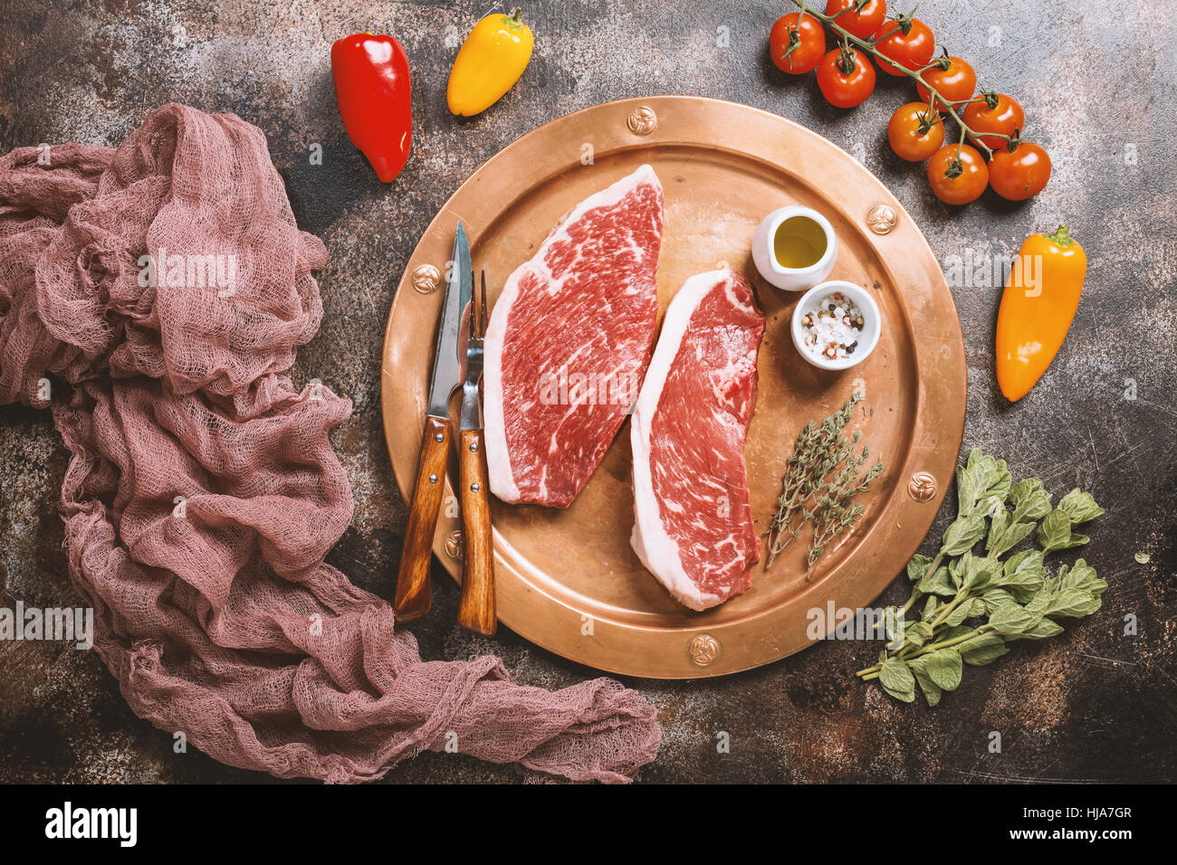 Prime black angus beef hi-res stock photography and images - Alamy