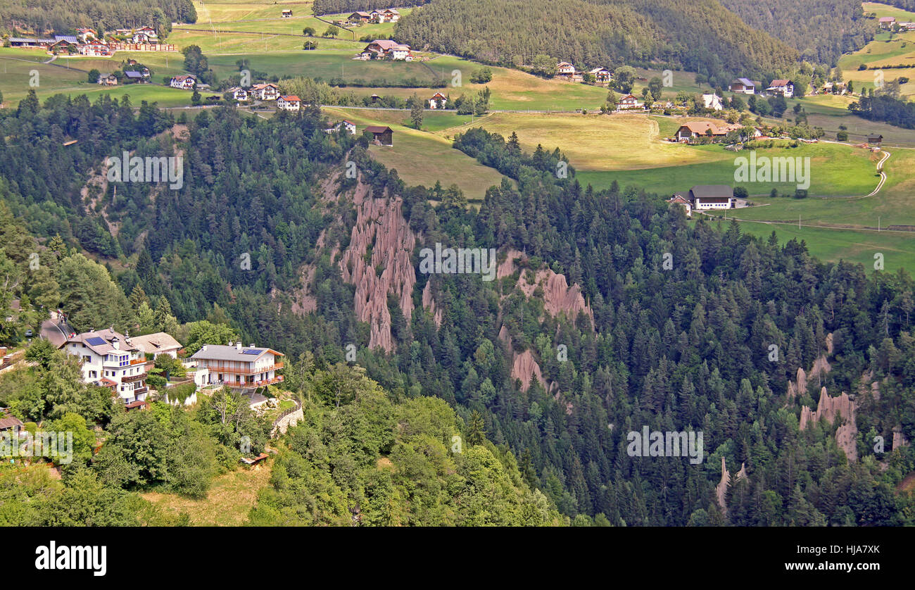 south tyrol, erosion, geology, south tyrol, pyramid, erosion, cone, ice ...