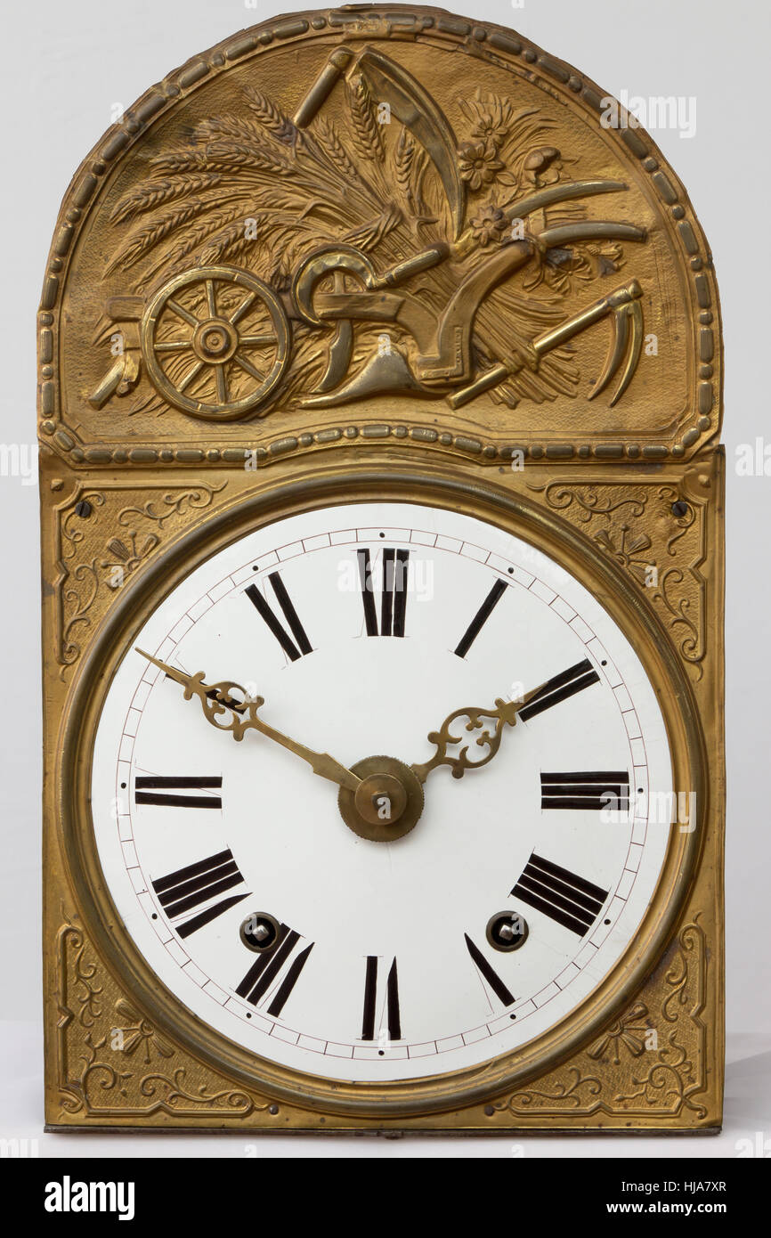 antique, nostalgia, clock, time, analogous, farmer, transitoriness ...