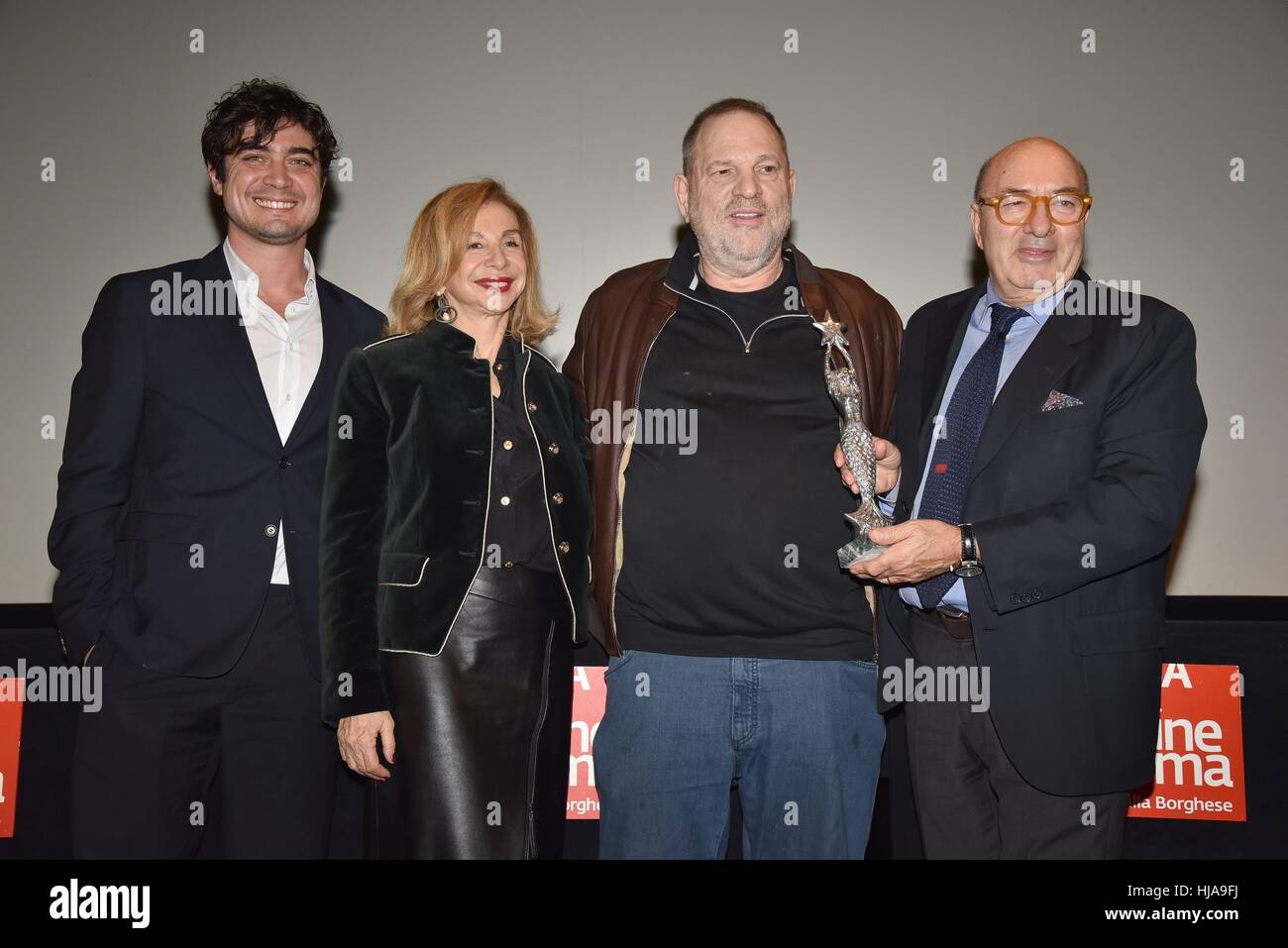 Riccardo Scamarcio, Francesca Lo Schiavo, Harvey Weinstein and Dante ...