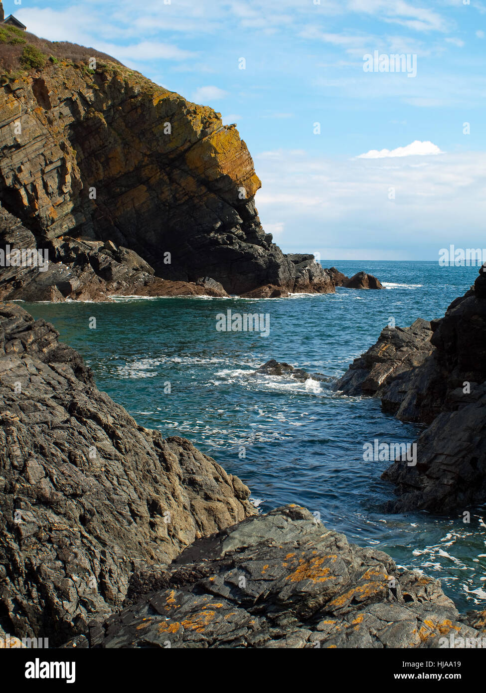 coast, salt water, sea, ocean, water, cornwall, lizard, england, coast ...