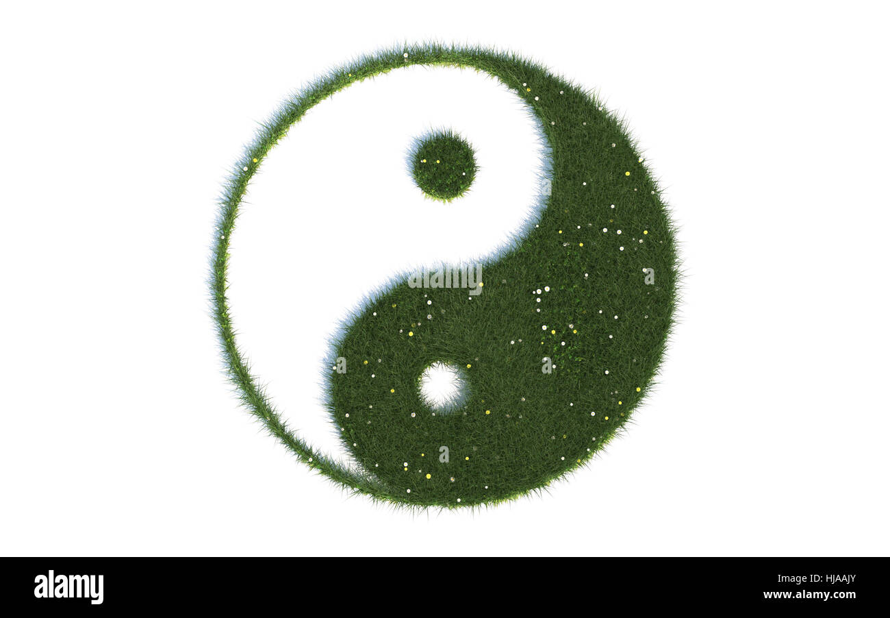 isolated, graphic, balance, spiritual, sign, icon, yang, conspicuous ...