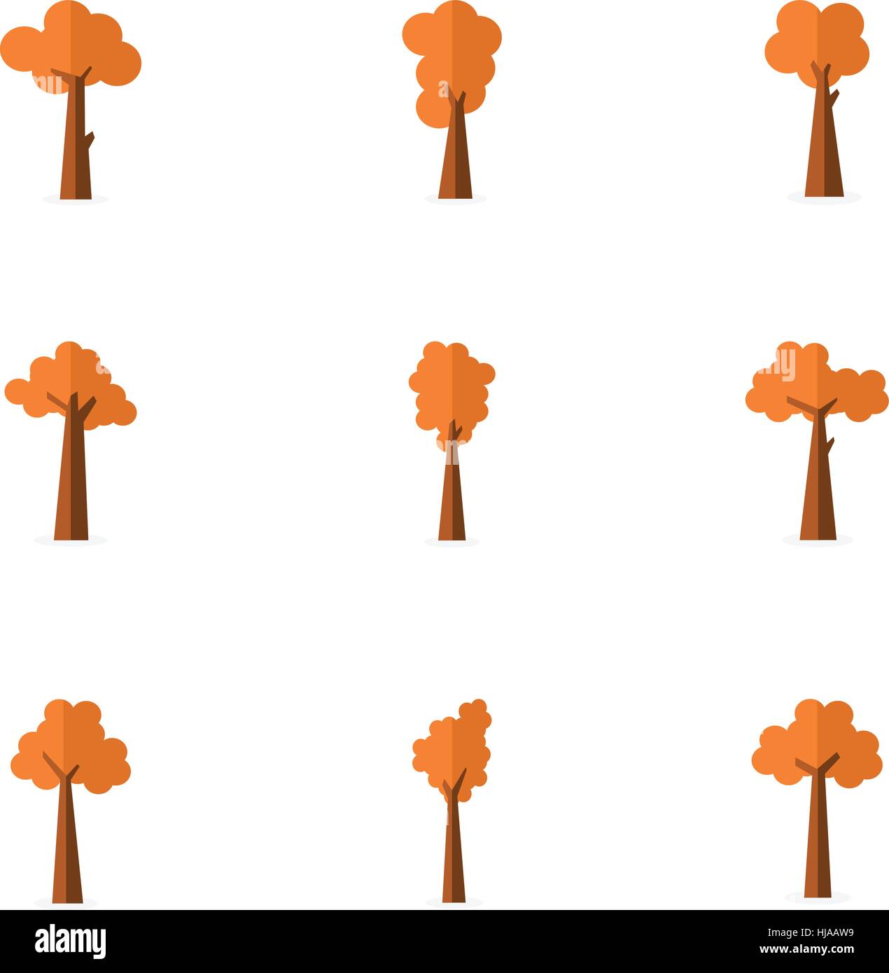 Illustration of tree spring vector Stock Vector Image & Art - Alamy