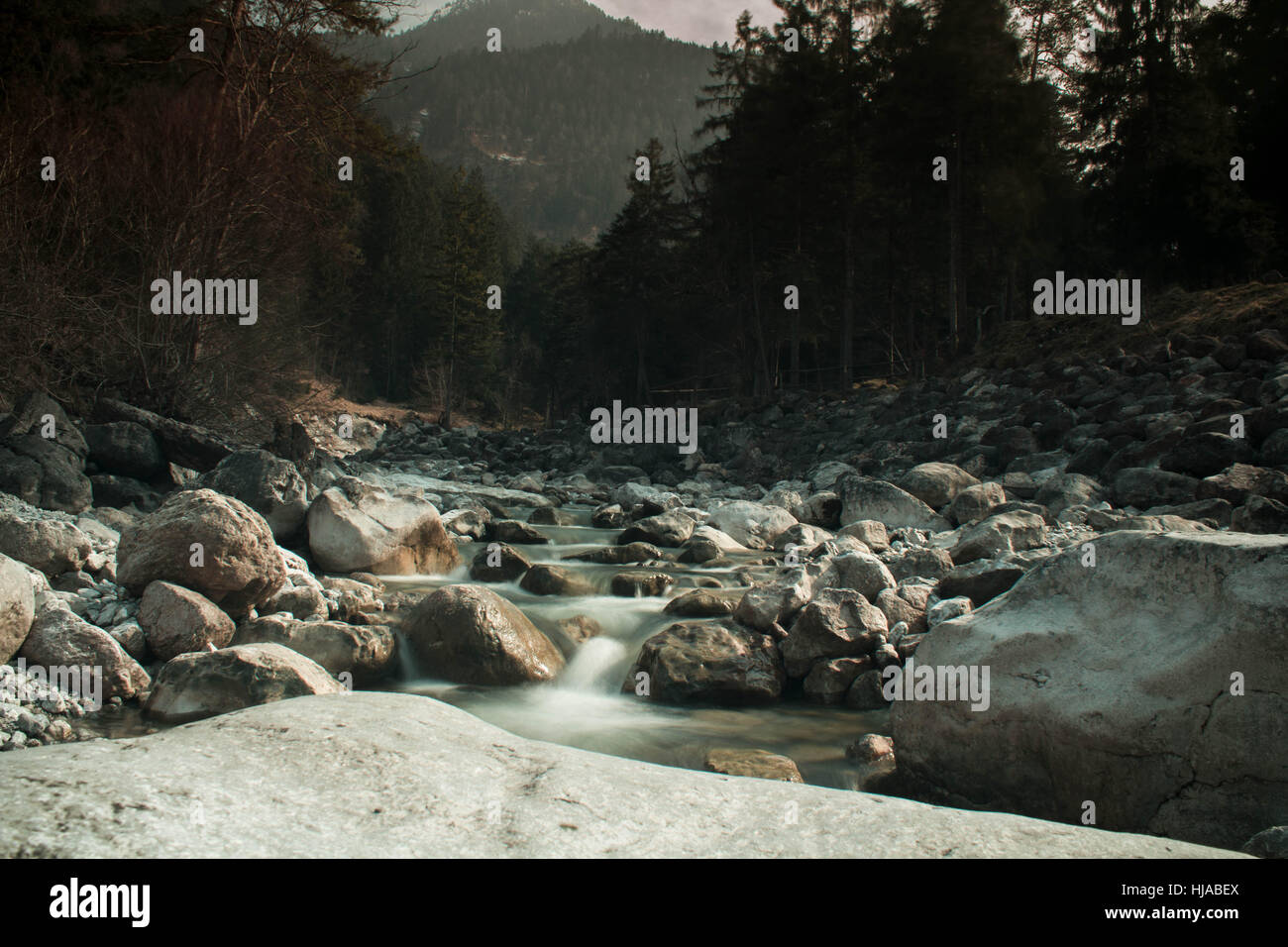 stream, rock, scenery, countryside, nature, water, stones, stone, alps ...