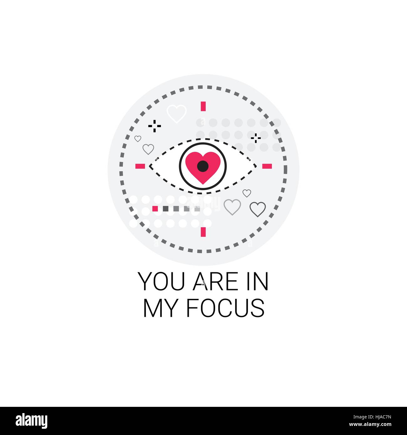 Together forever valentine day Cut Out Stock Images & Pictures - Alamy