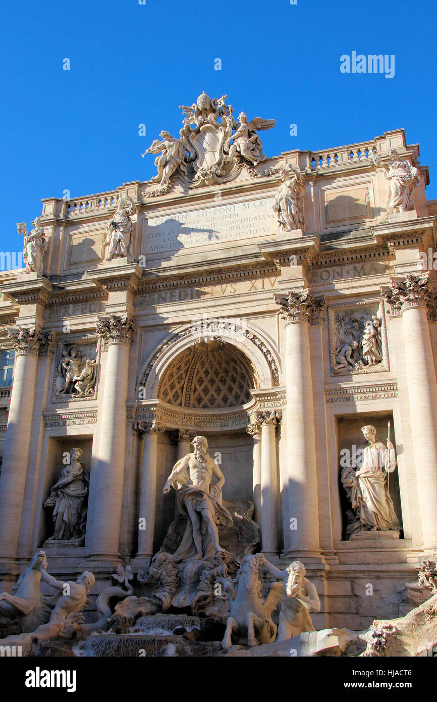historical, baroque, Rome, roma, fountain, italy, historical, statue ...