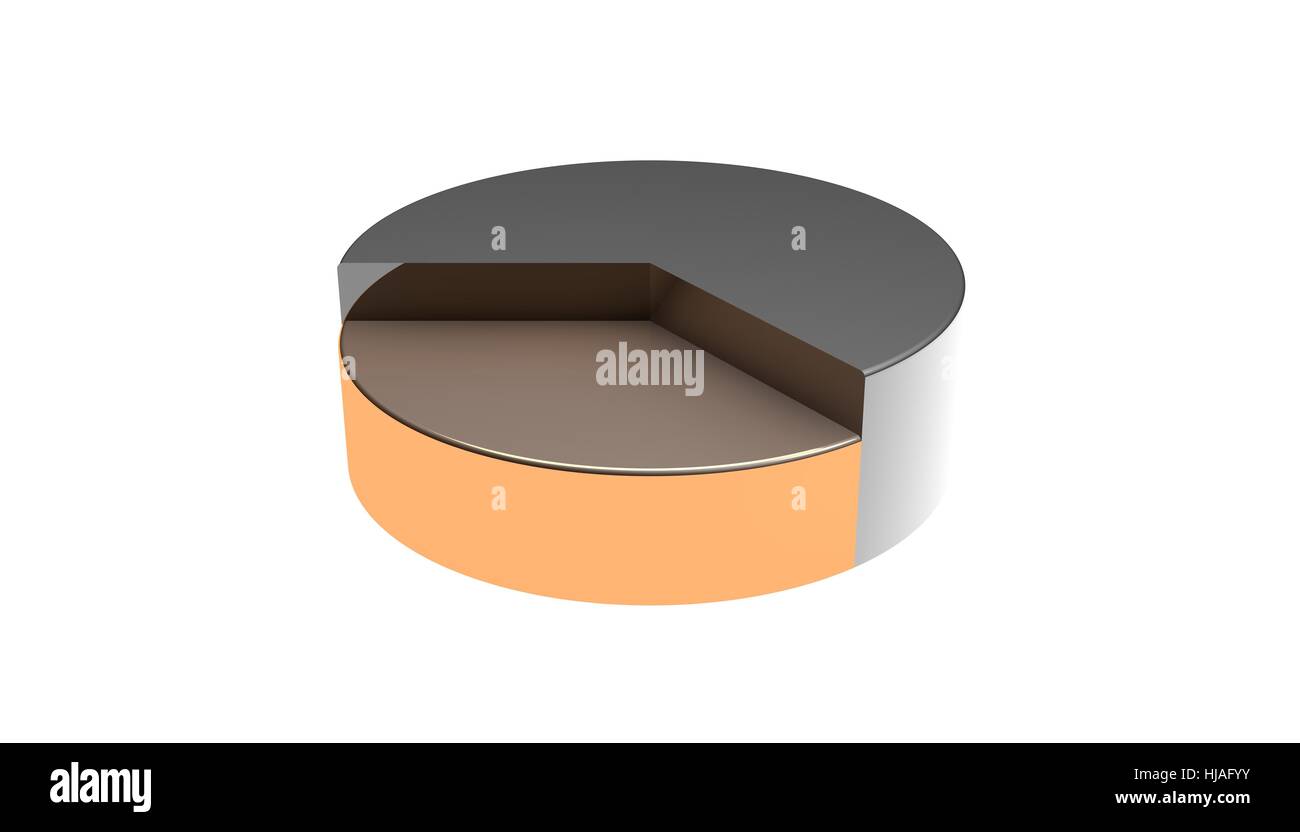 financial chart comparison of two different aspects in 3d Stock Photo ...