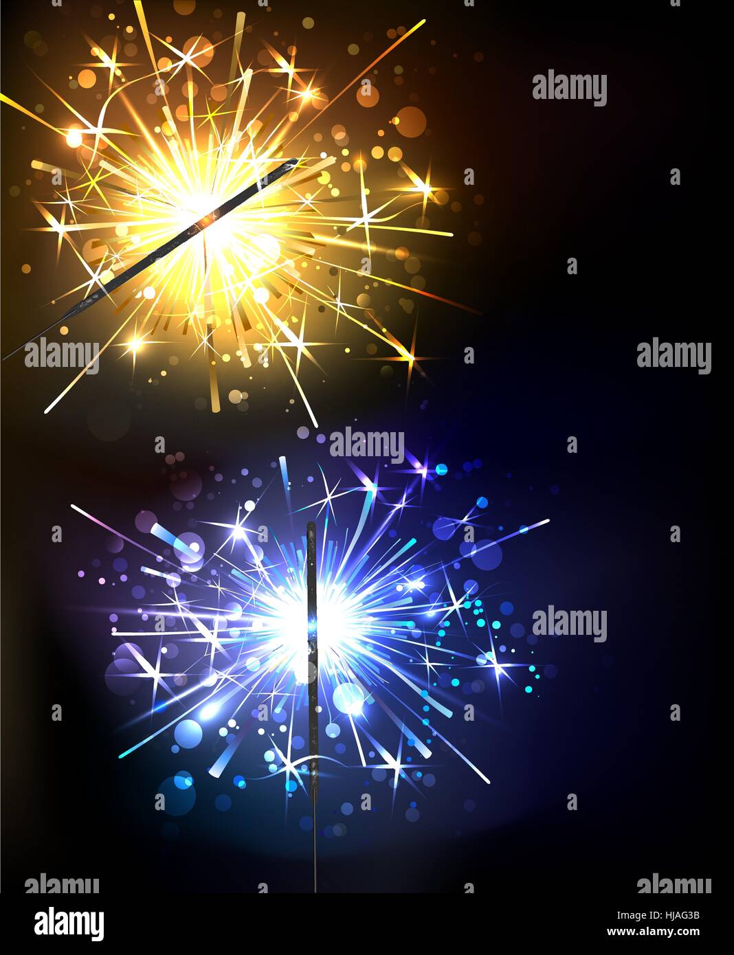 Sparkler vector vectors hi-res stock photography and images - Alamy