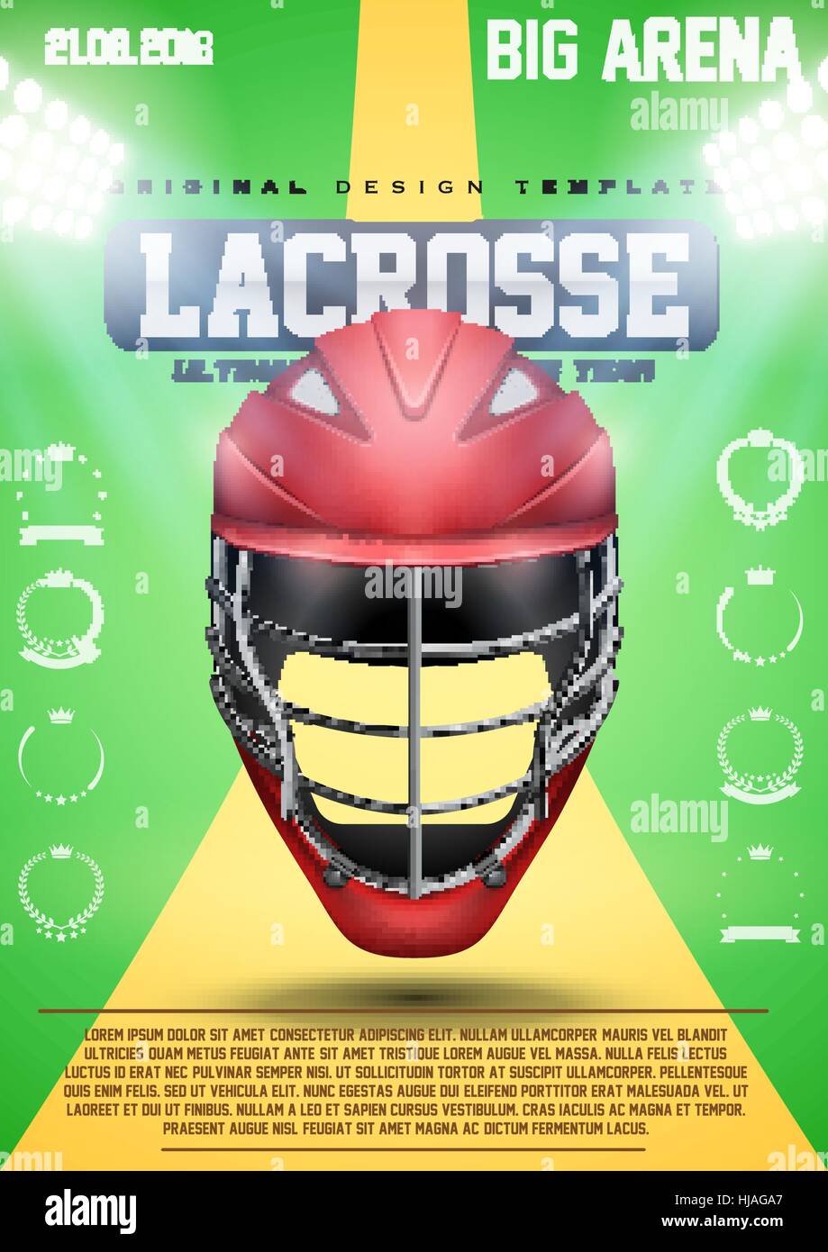 College lacrosse Stock Vector Images - Alamy