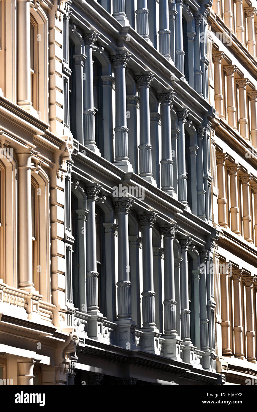 usa, america, facade, style of construction, architecture ...