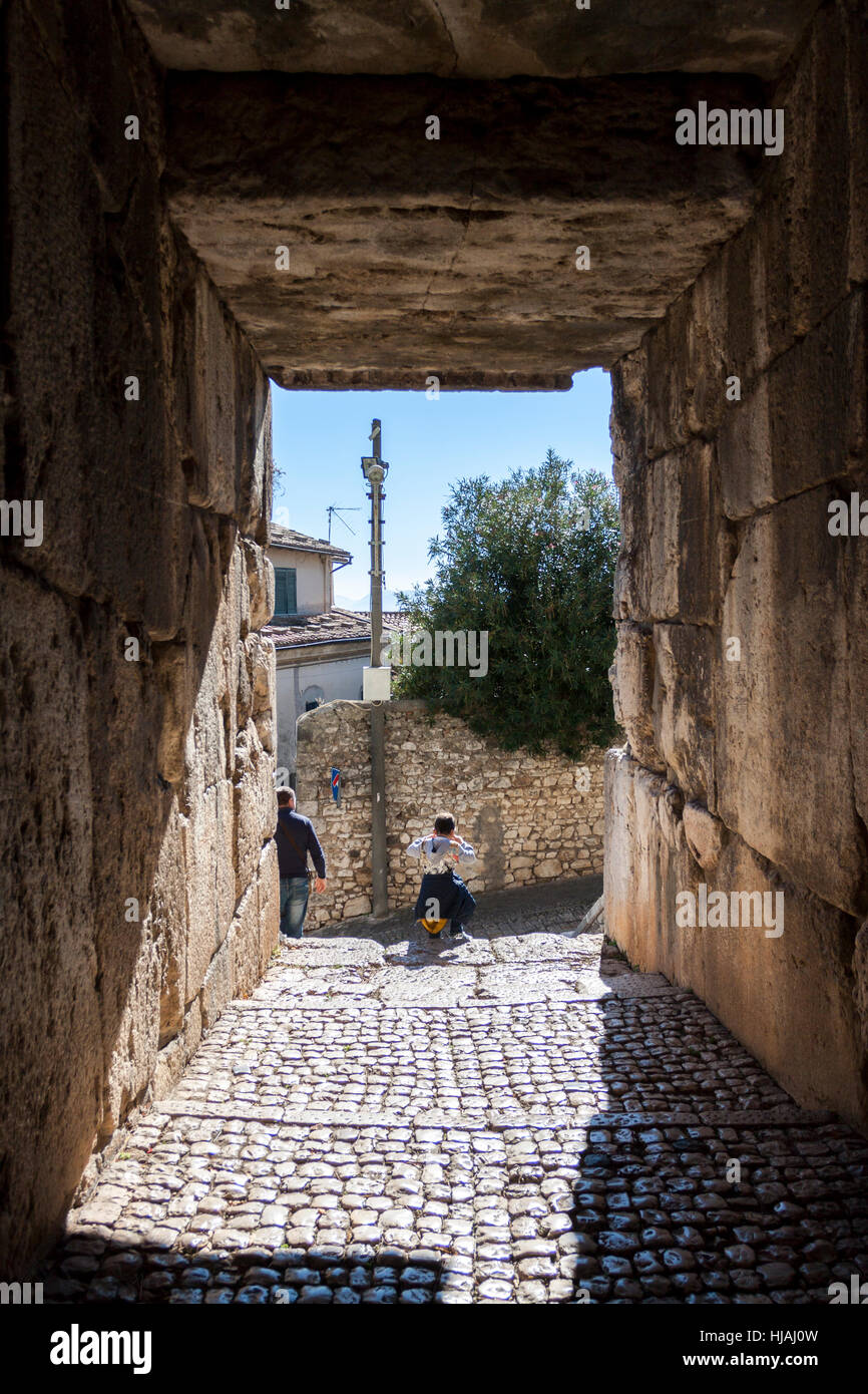 Alatri gate hi-res stock photography and images - Alamy