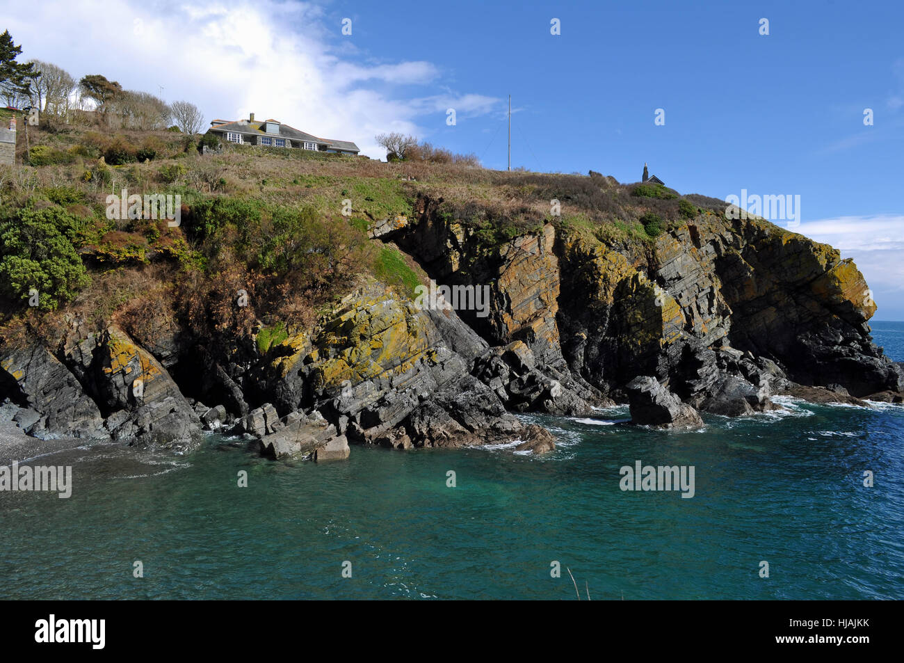 coast, landscape, scenery, countryside, nature, cornwall, blue ...
