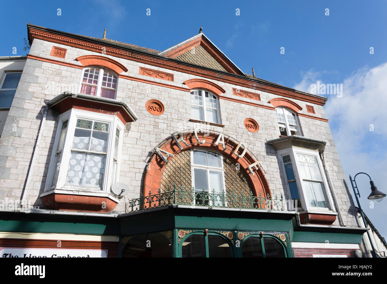 The Victorian Arcade, Fore Street, Okehampton, Devon, England, United ...