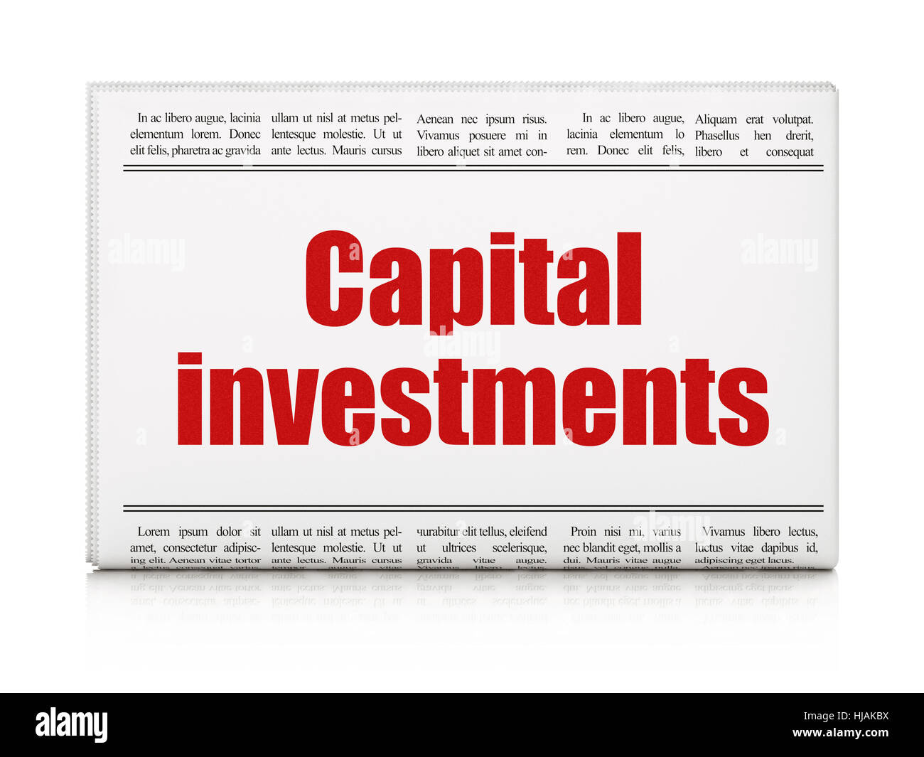 Currency concept newspaper headline hi-res stock photography and images ...