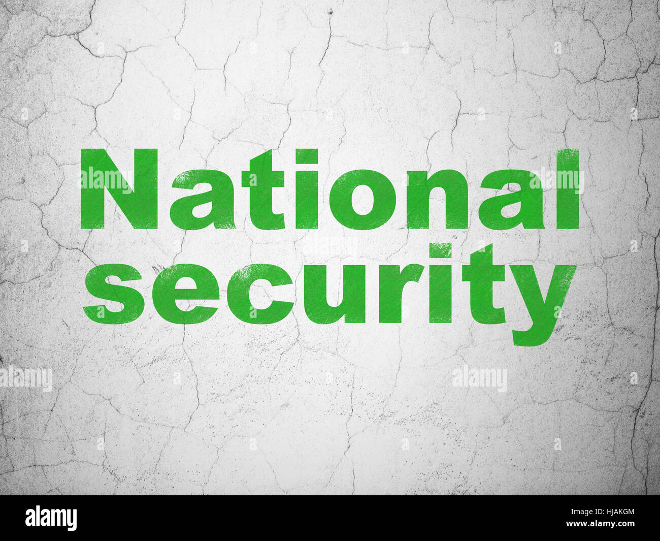 Safety concept: National Security on wall background Stock Photo - Alamy