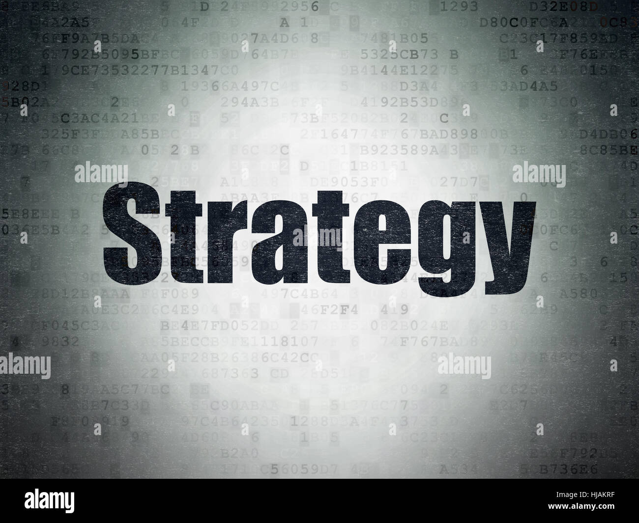 Business concept: Strategy on Digital Data Paper background Stock Photo ...