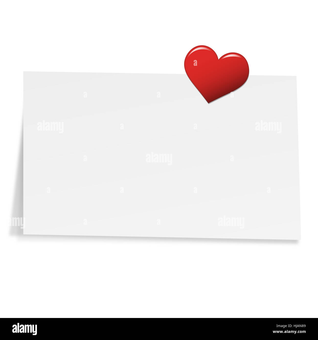 list with heart pin Stock Photo - Alamy