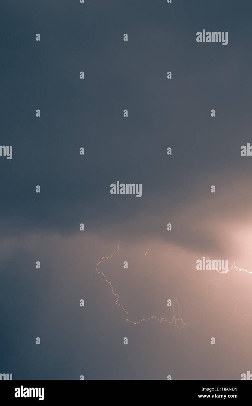 thunderstorm, thundreous, lightning, sheet lightning, flash, firmament ...