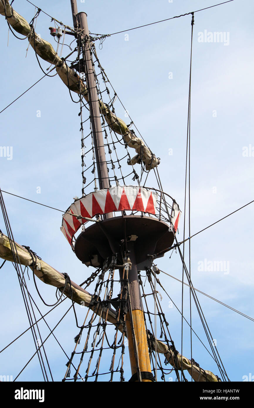 historical, sail, mast, poland, blue, historical, blank, european ...