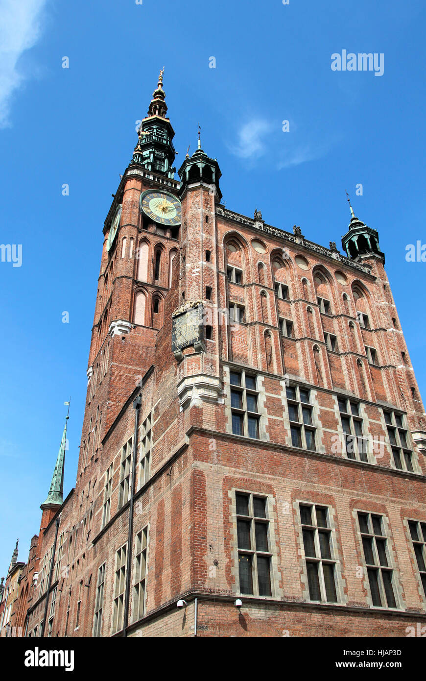 the main town hall in gdansk Stock Photo - Alamy