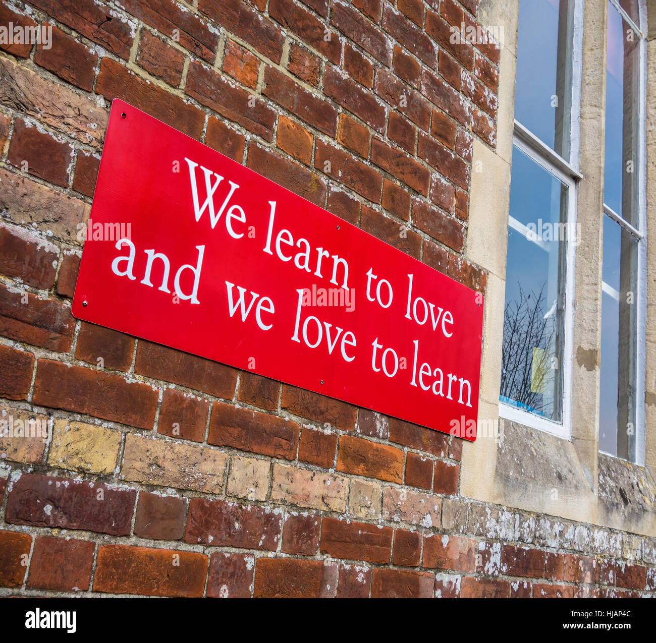 School Sign We Learn to Love and We Love to Learn St Marys Primary ...