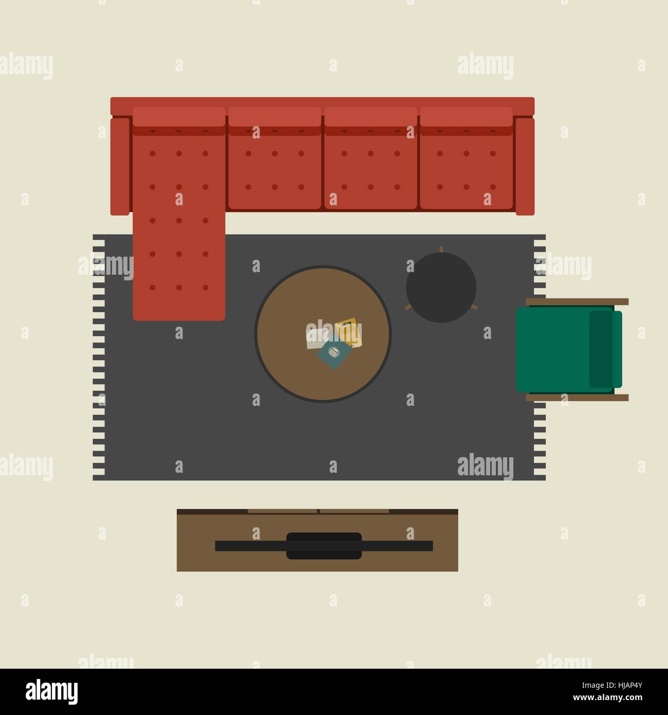 Living in space concept Stock Vector Images - Alamy