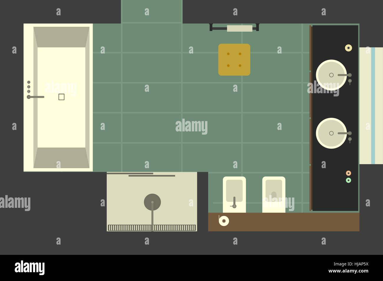 Top table view open Stock Vector Images - Alamy