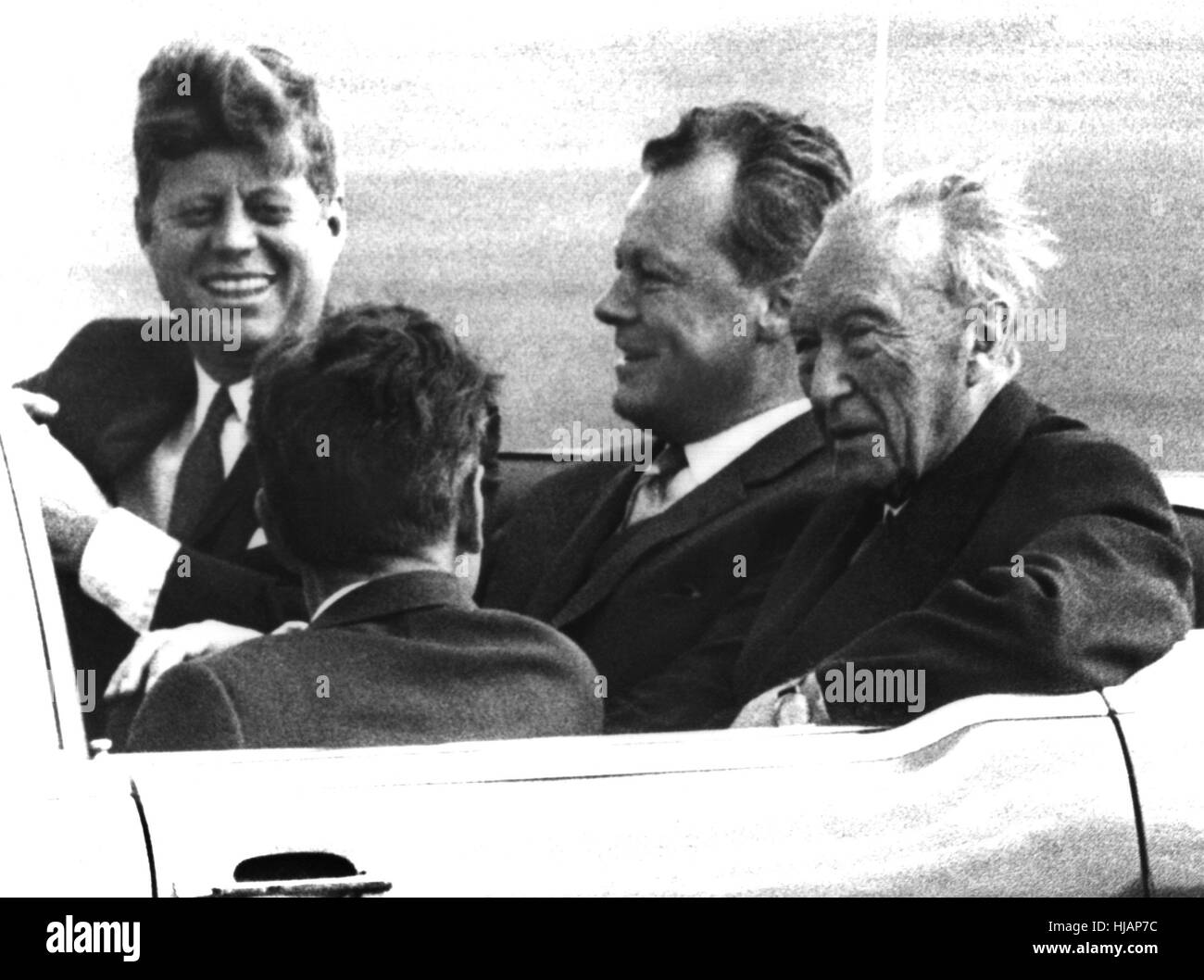 Brandt besuch Black and White Stock Photos & Images - Alamy