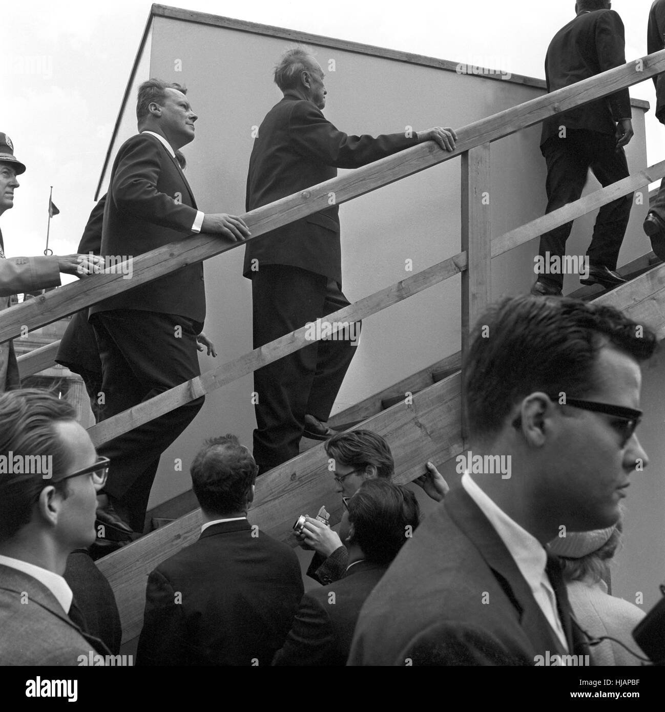 John f kennedy berlin wall Black and White Stock Photos & Images - Alamy
